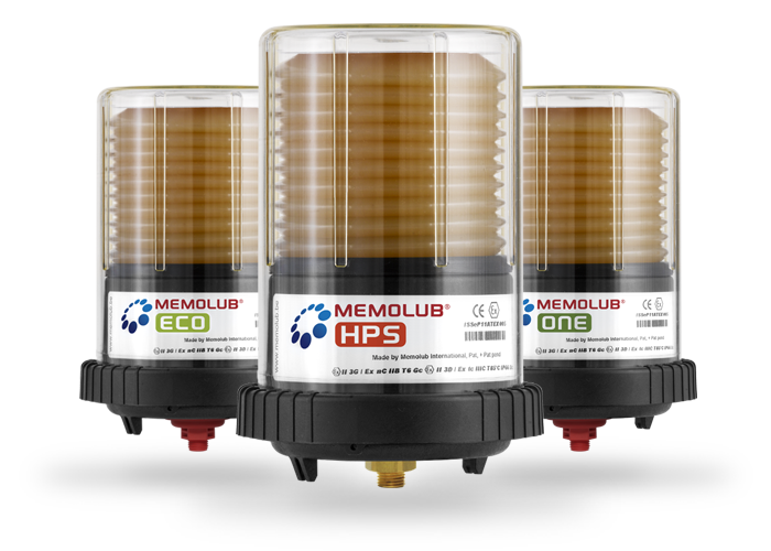 กระปุกอัดจารบีอัตโนมัติ เครื่องอัดจารบี Memolub - thaimonotech