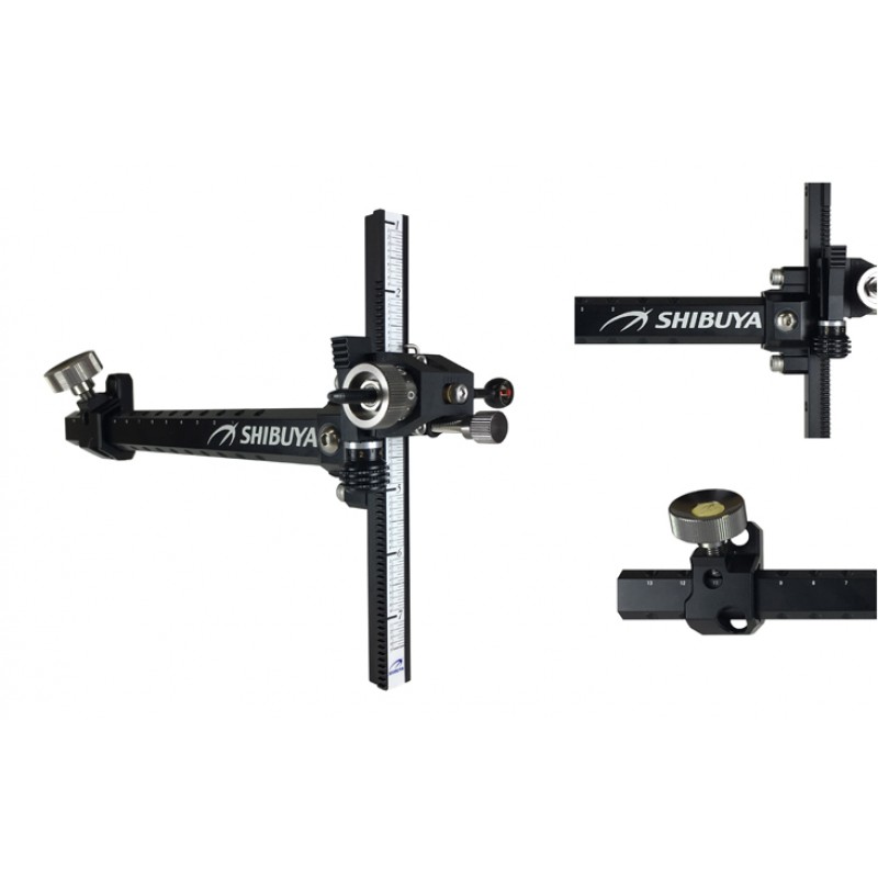 SHIBUYA DUAL CLICK RECURVE SIGHT - archerythailand