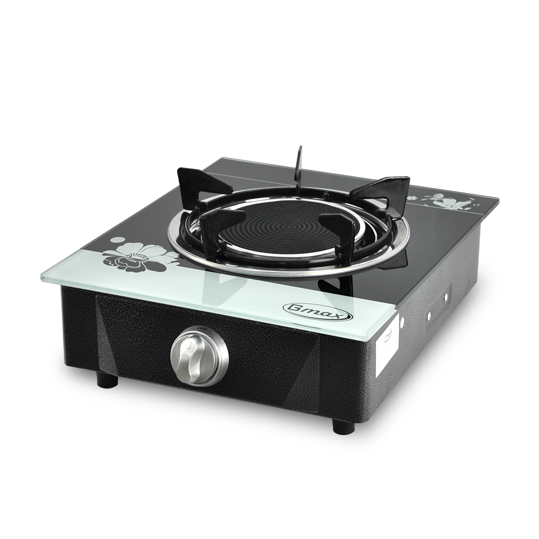 Gmax Tempered Glass Gas Stove 1 Burner Infrared GL-506I-501 - gmax