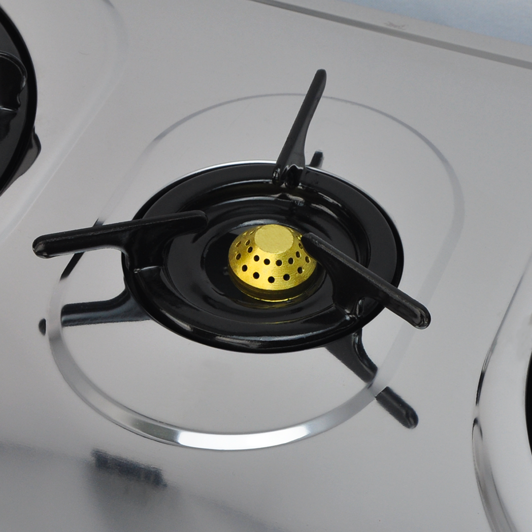 Gmax Stainless Gas Stove 3 Mix Burner GL-303A - gmax
