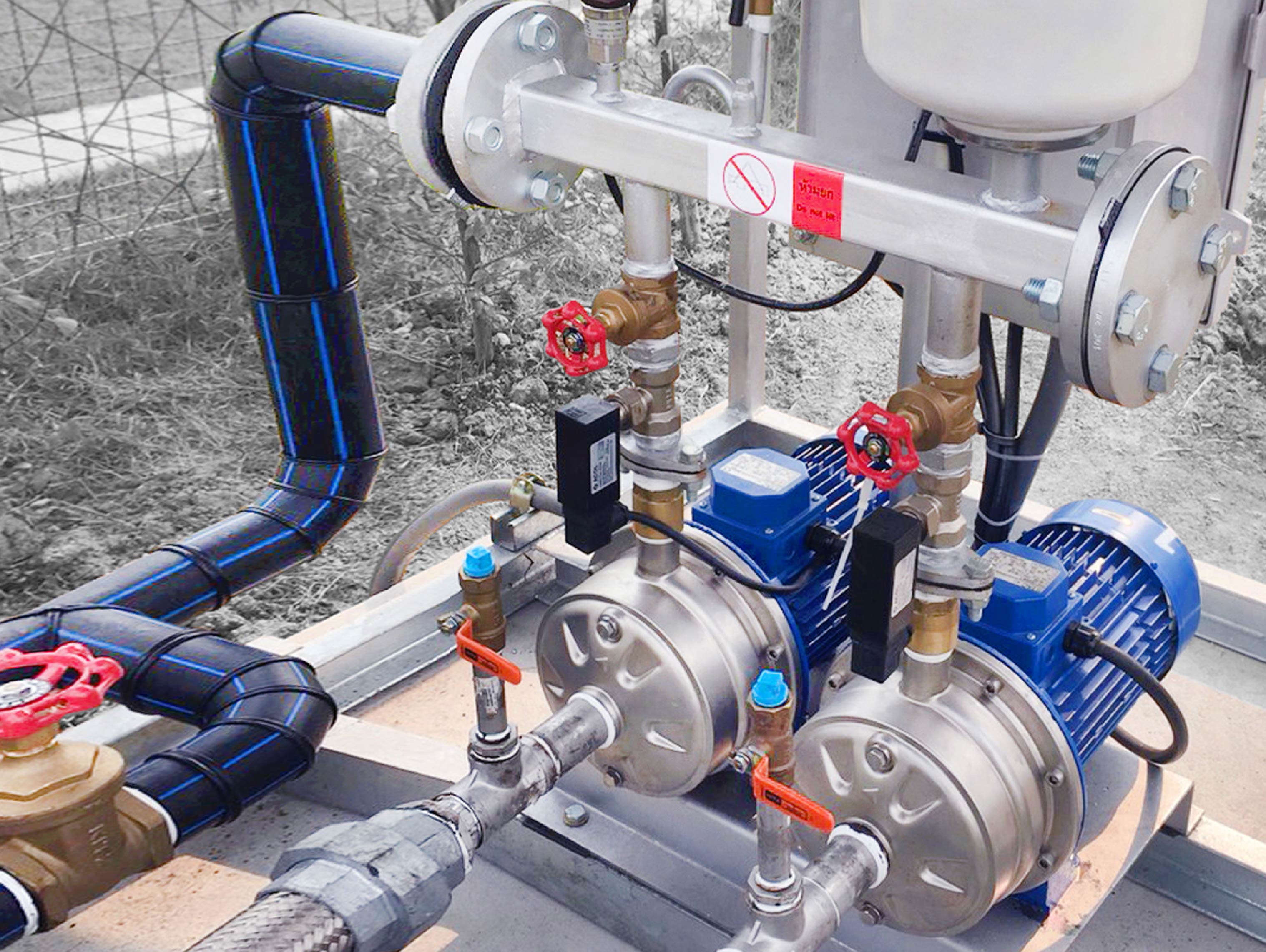 ผลงานอ้างอิง - stacpump