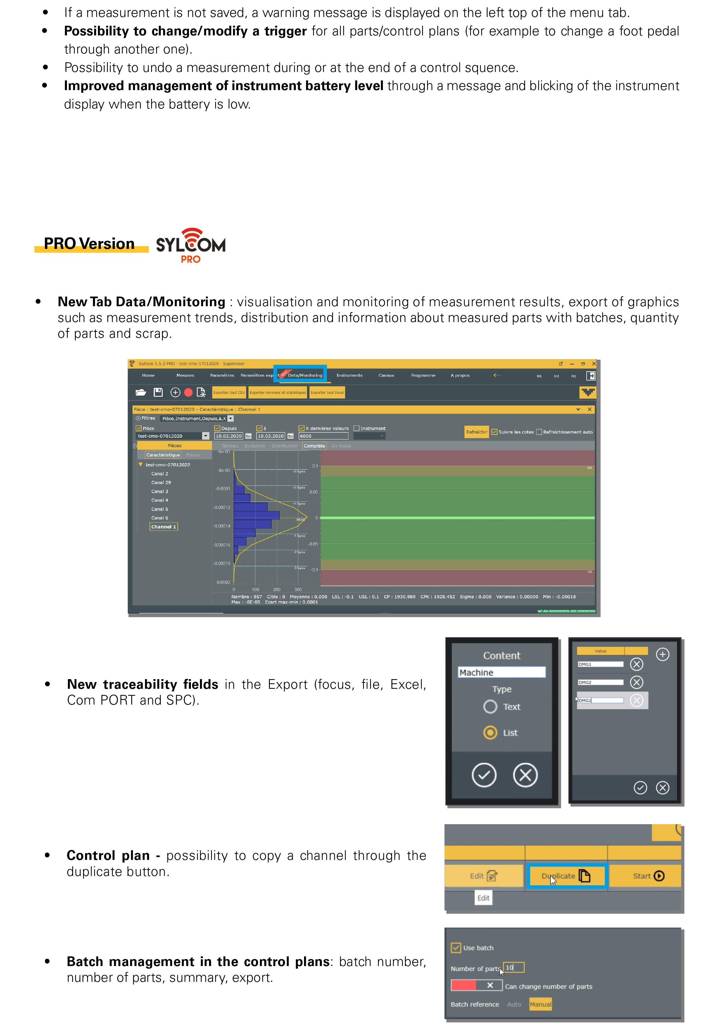 New!! release 1.5.2 of Sylcom LITE, Standard, Advanced & PRO - maxvalue