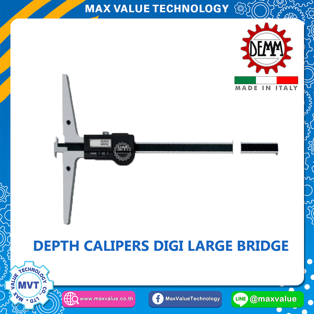 DEPTH CALIPERS DIGI LARGE BRIDGE - maxvalue