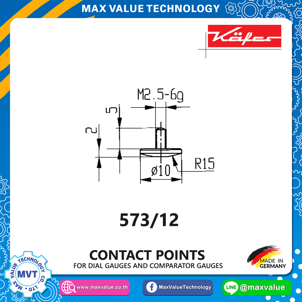Convex contact point - 573/12 - maxvalue
