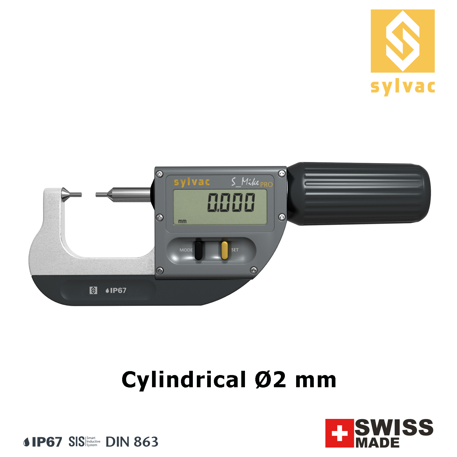 Micrometer S_Mike PRO Ø2 - maxvalue