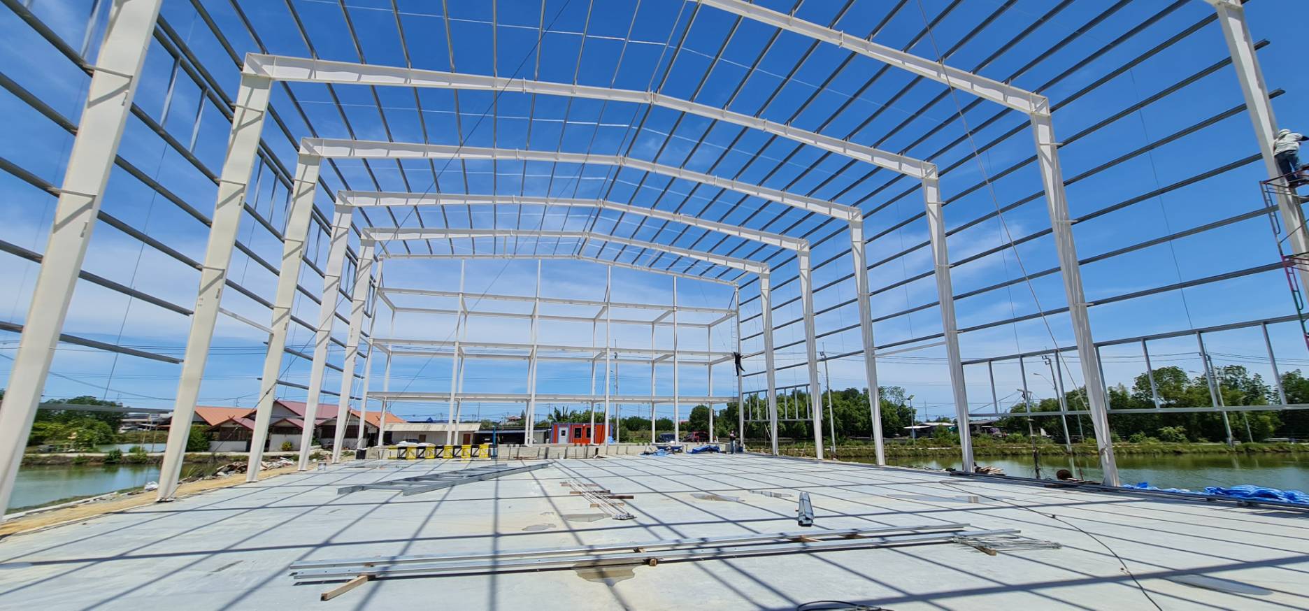 PEB. Structure with Multi-story Steel Structure, Samutprakarn - t-siamsteel