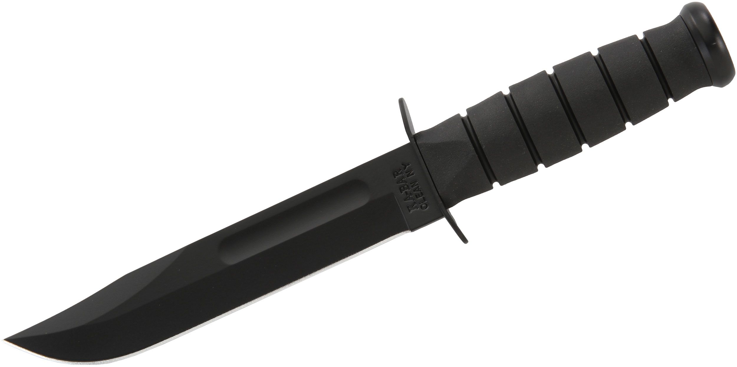 Ka-Bar 1213 Black Straight Edge - bangkoktactical