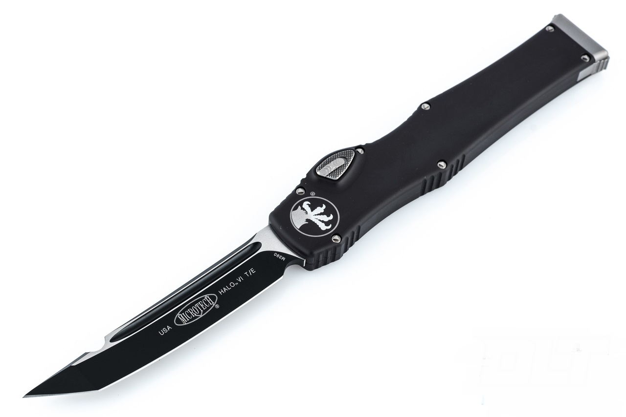 Microtech HALO VI 4.40" - Black - bangkoktactical
