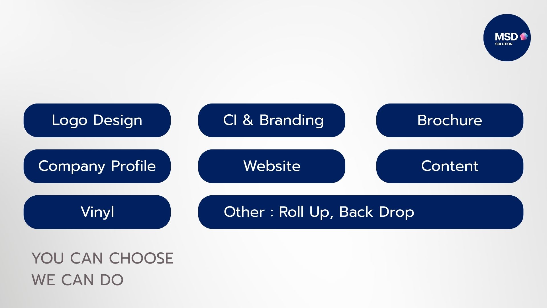 MSD Solution รับงานออกแบบทั่วไป ด้วยผลงานกว่า 1000 ชิ้น