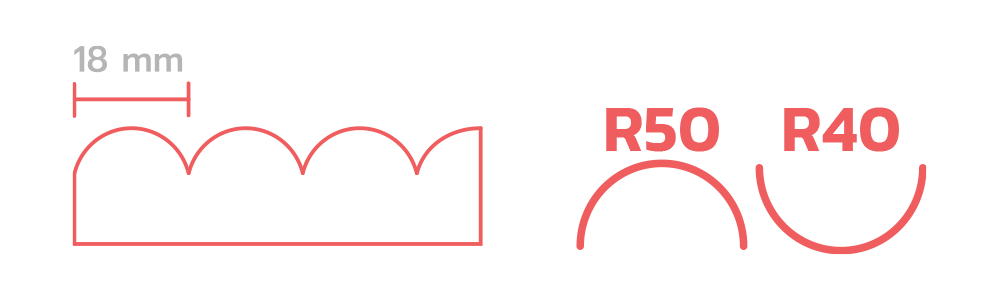 HMR ดัดโค้ง รุ่น U-180