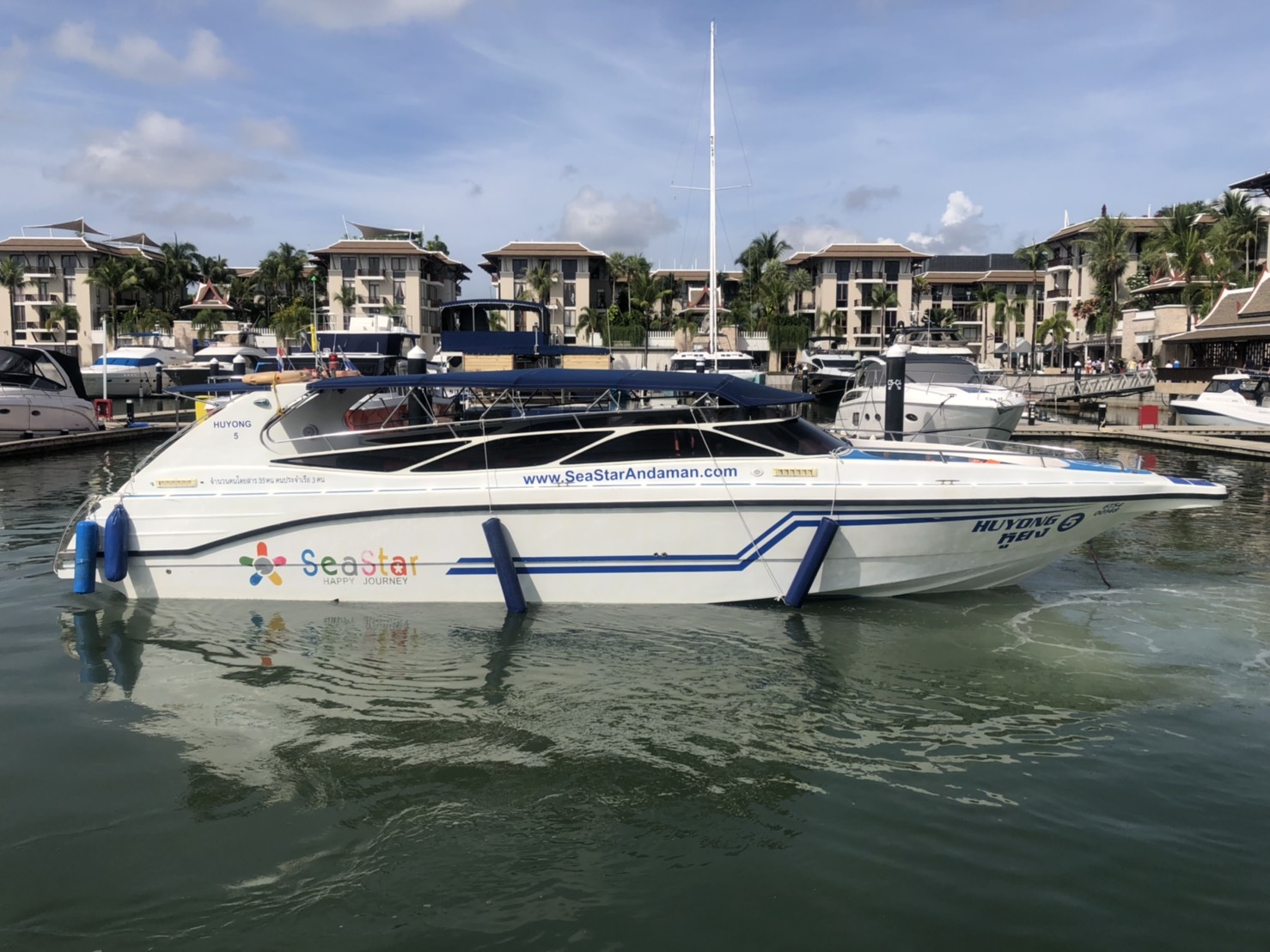 เรือ Speed boat 2 เครื่องยนต์จากภูเก็ตและพังงา - travelforfunfun