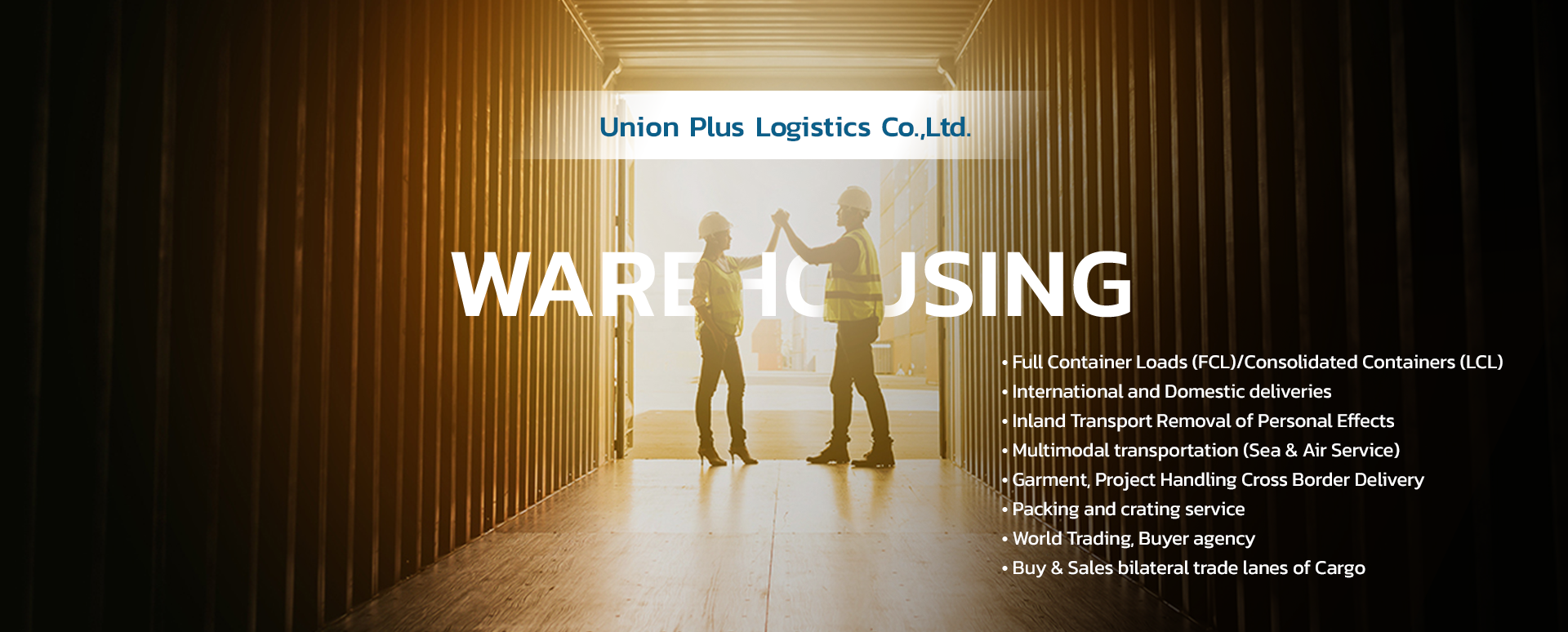 UNION PLUS LOGISTICS CO., LTD.