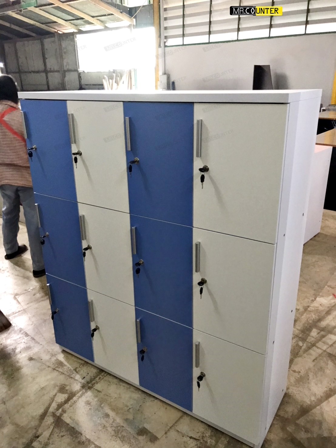 ตู้ Locker สำหรับ ออฟฟิศ โรงเรียน ฟิตเนส - mr-counter