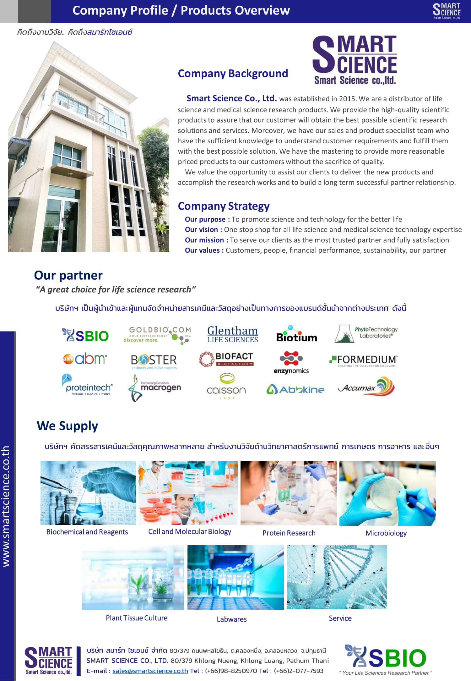 Product Guide - Smartscience