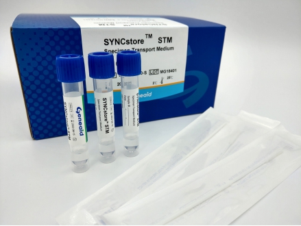 SYNCstore STM 1ml with Nasal Swab or Buccal Swab (2 swabs per tube ...