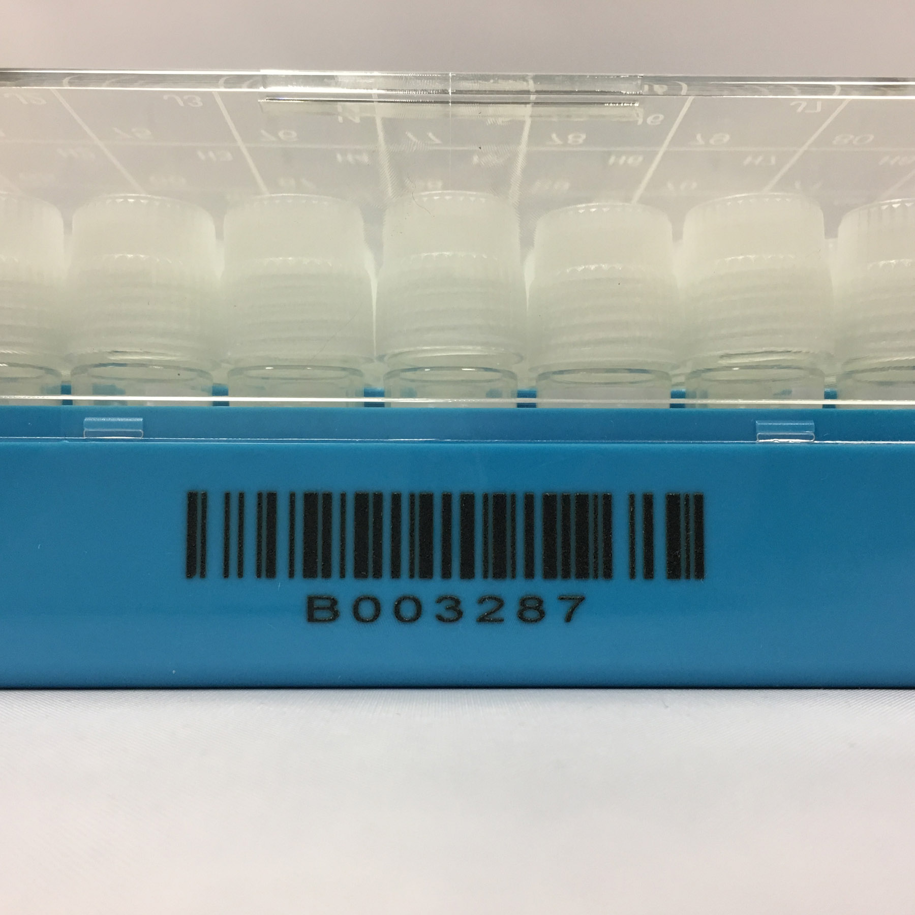 Cryo storage box, 100 place (10 x 10), polycarbonate, with hinged lid ...