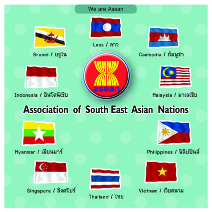 หนังสือเสริมความรู้ชุด We are Asean : ประชาคมอาเซียน - nawatasanbook