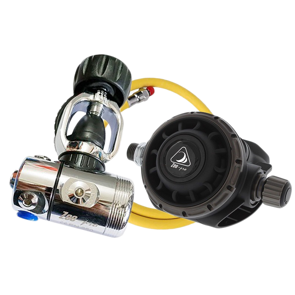 Regulator Zeepro 1st Stage ATX50 Diaphragm Sealed Swivel Turret + 2nd ...
