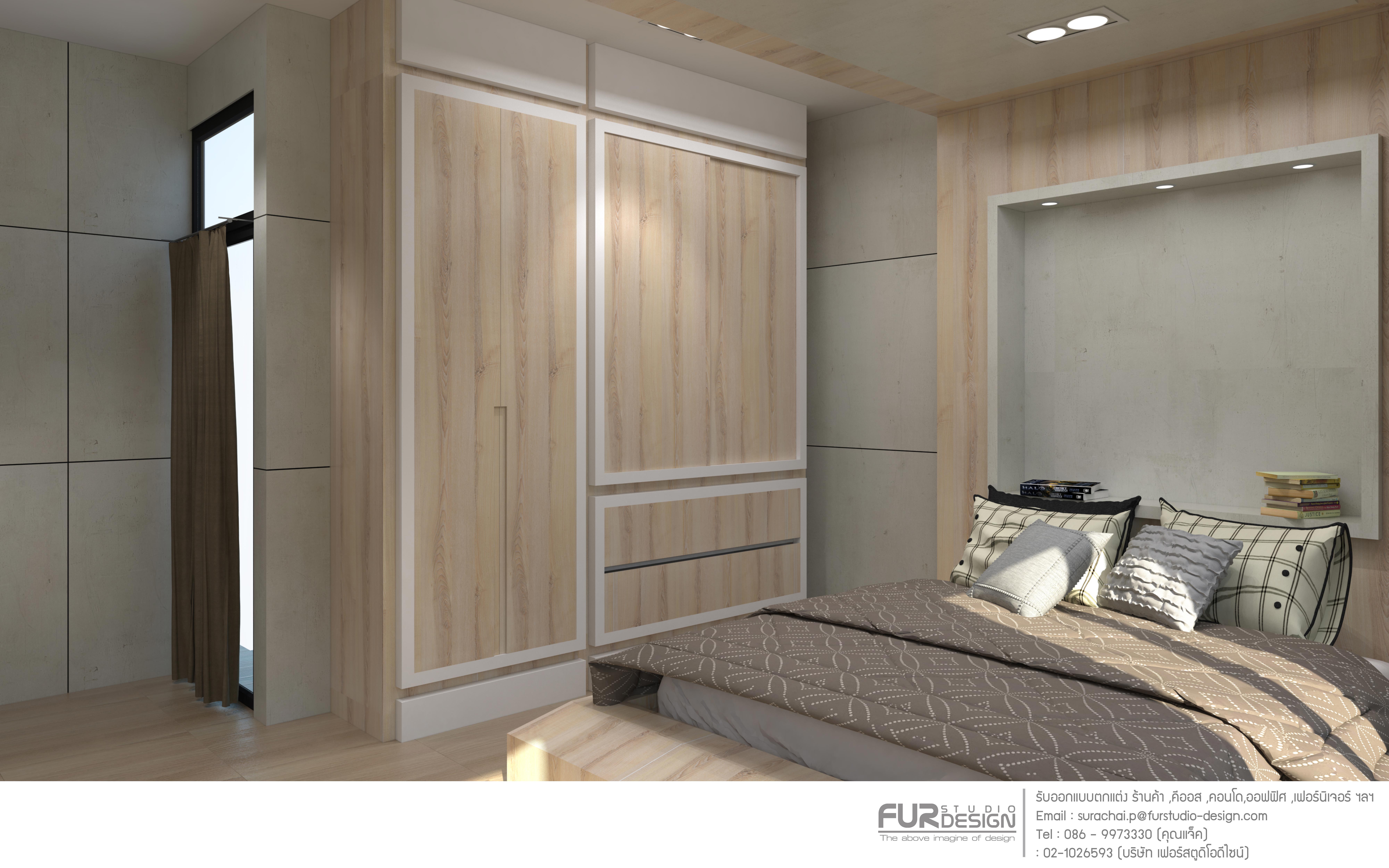 ออกแบบคอนโดขนาดเล็ก - Furstudio-design