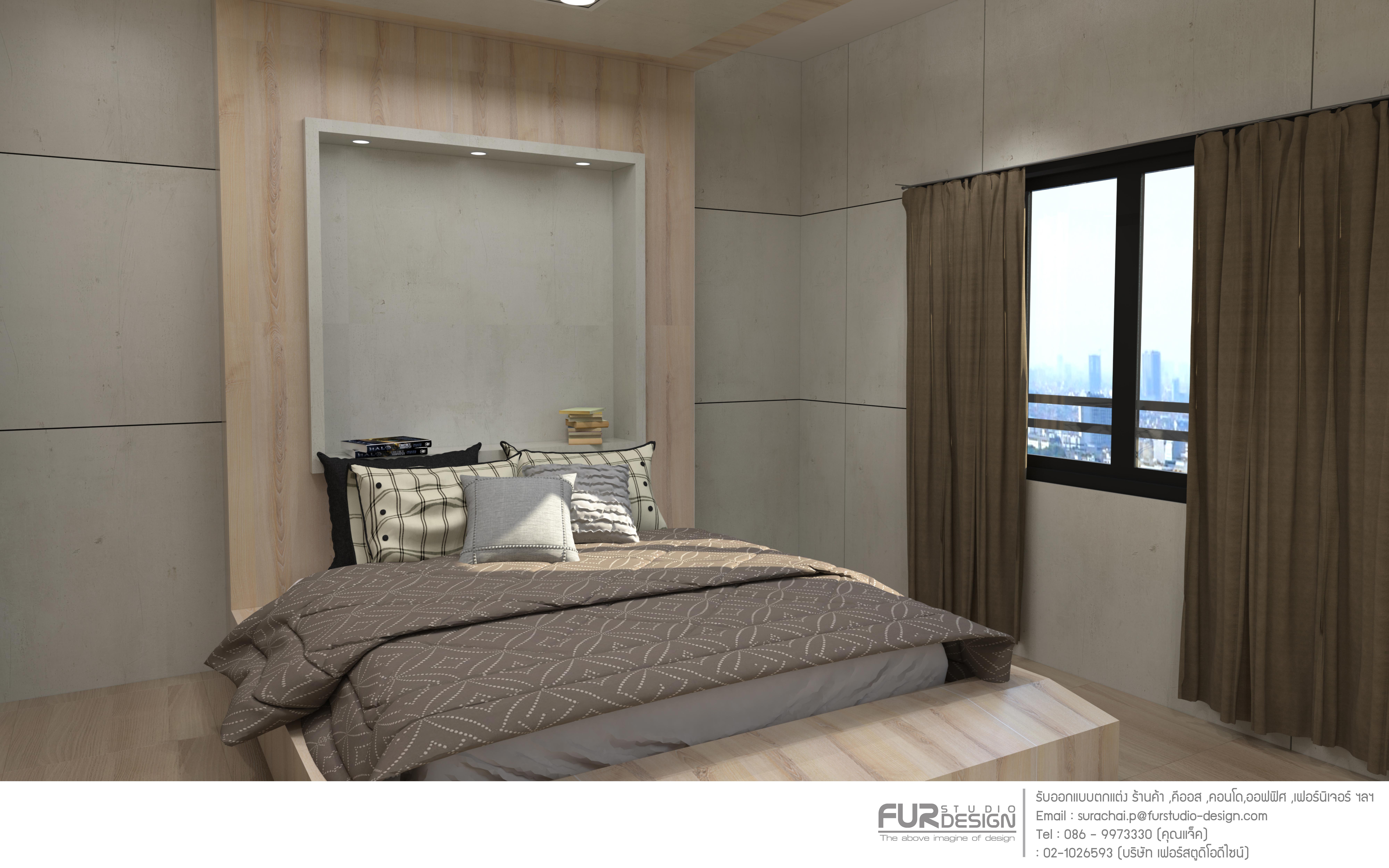 ออกแบบคอนโดขนาดเล็ก - Furstudio-design