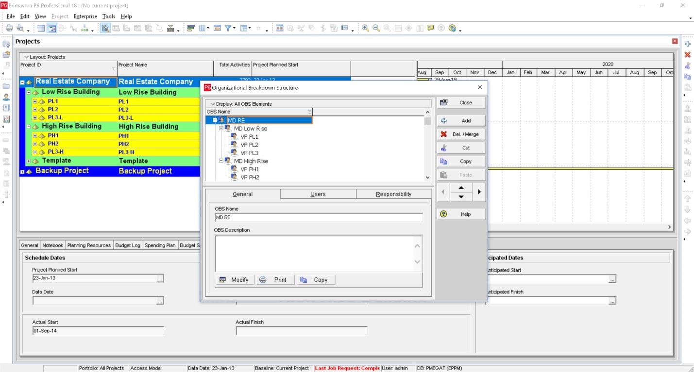 การบริหารโครงการขนาดใหญ่ด้วยโปรแกรม Oracle Primavera P6 EPPM - twoplussoft