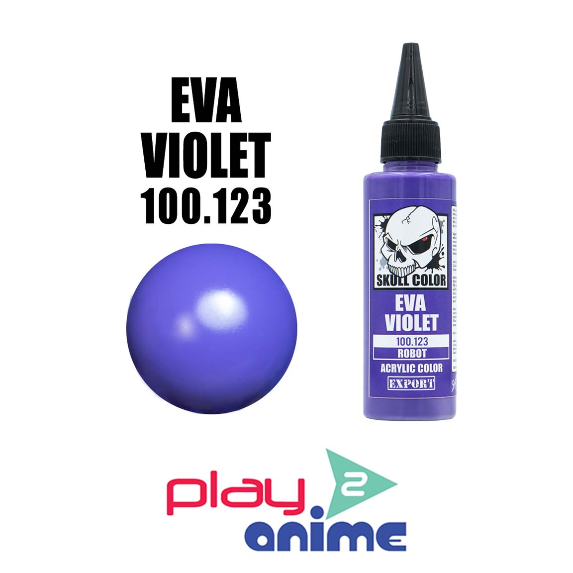 SKULL COLOR EVA Violet 100.123 - play2anime