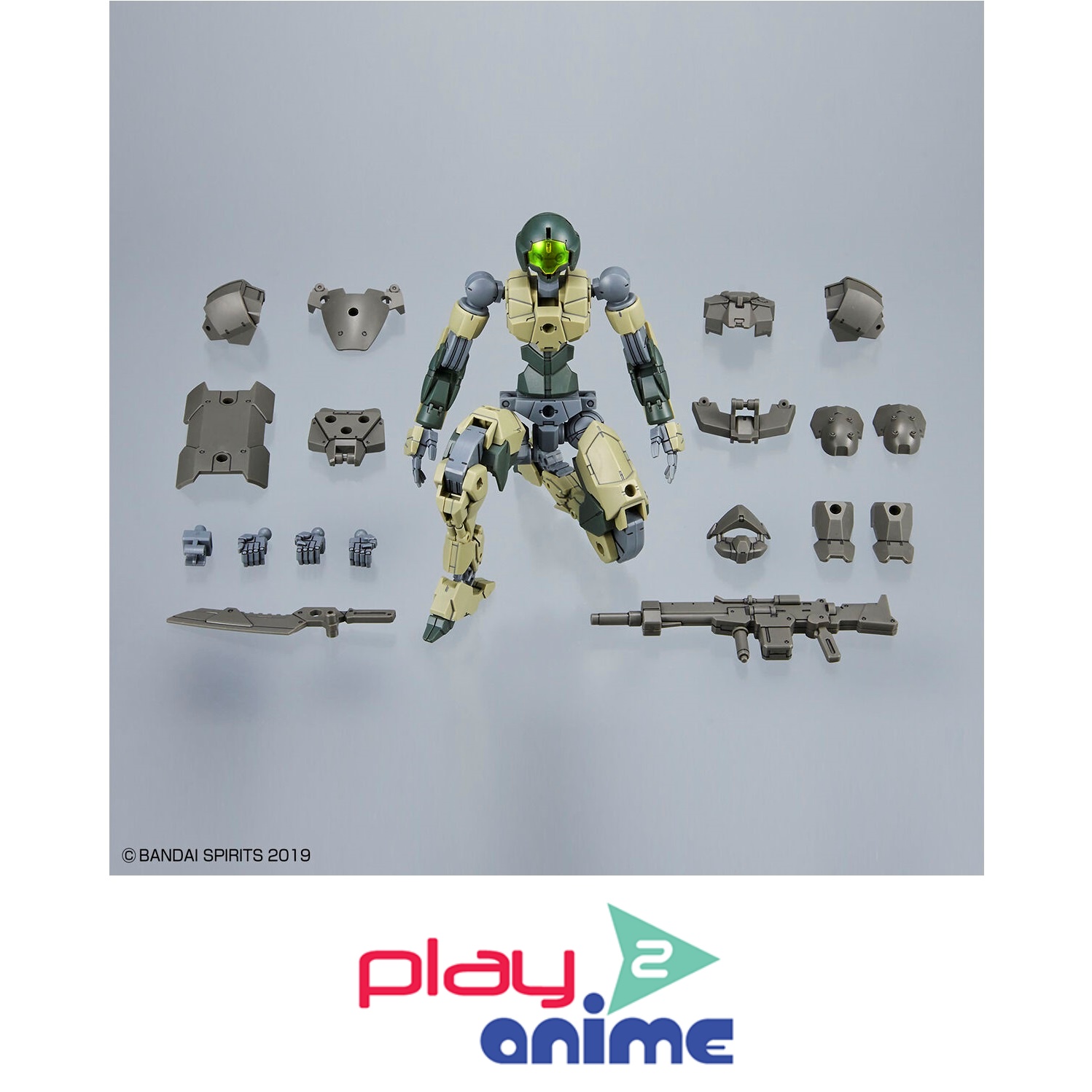 30MM 1/144 EXM-A9A SPINATIO (ARMY TYPE) - play2anime