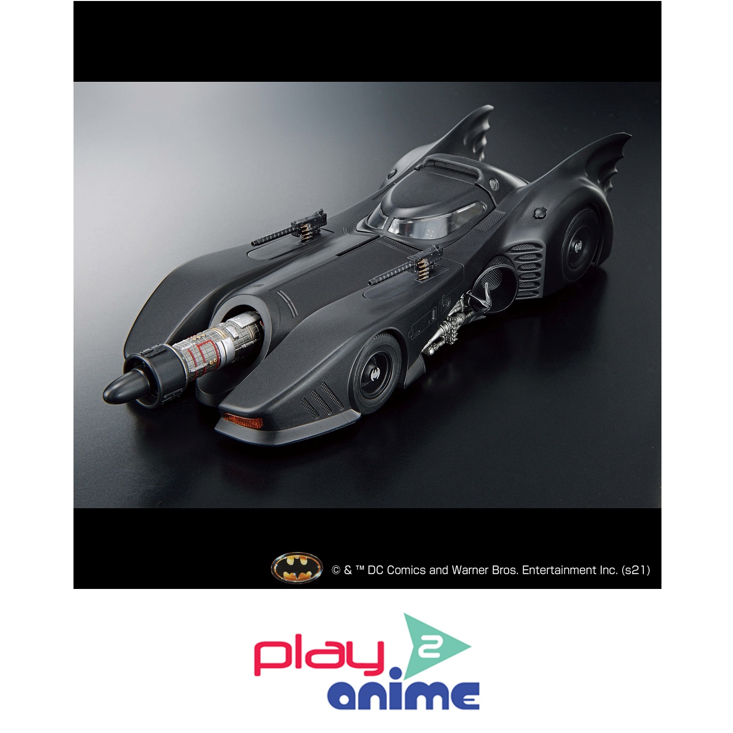 1/35 SCALE MODEL KIT BATMOBILE (BATMAN VER.) - play2anime