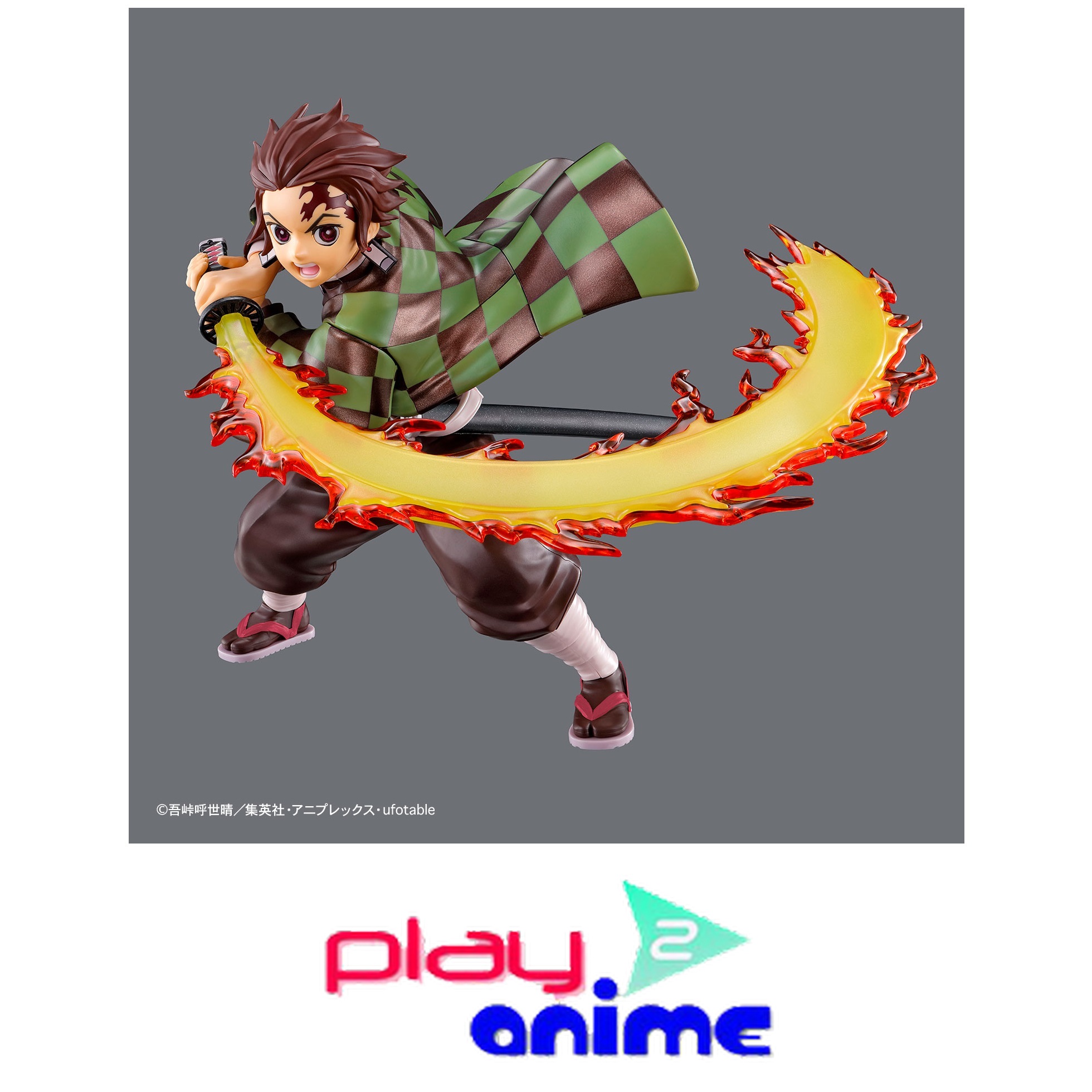 DEMON SLAYER MODEL KIT KAMADO TANJIRO - HINOKAMI KAGURA - play2anime