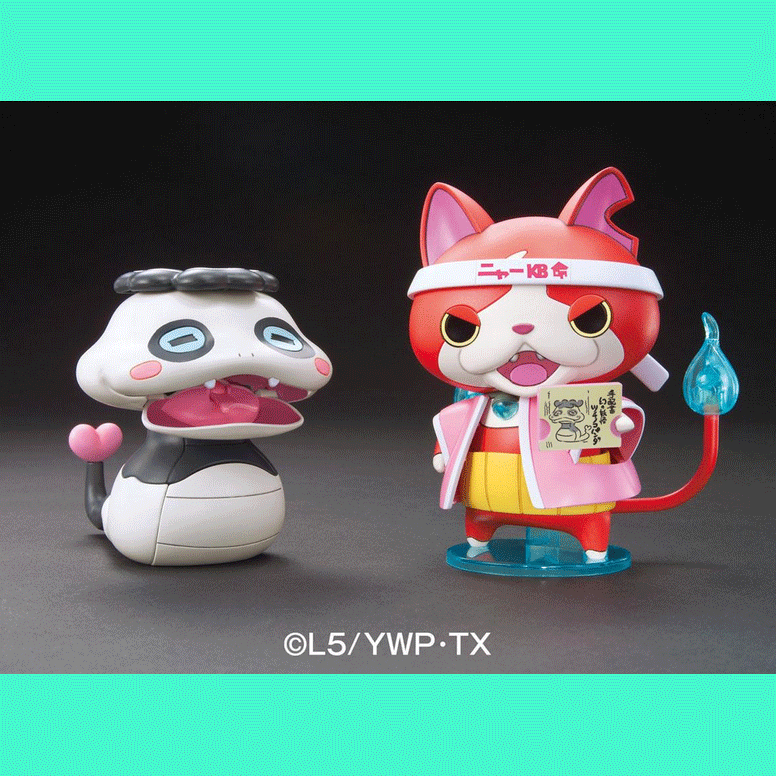 Nya-KB Cheering Stage Set Tsuchinoko Panda & Jibanyan - Youkai Watch ...