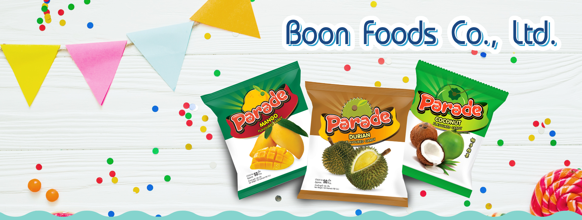บริษัท บุญฟู้ดส์ จำกัด ผู้ผลิตลูกอมแบรนด์คูก้า