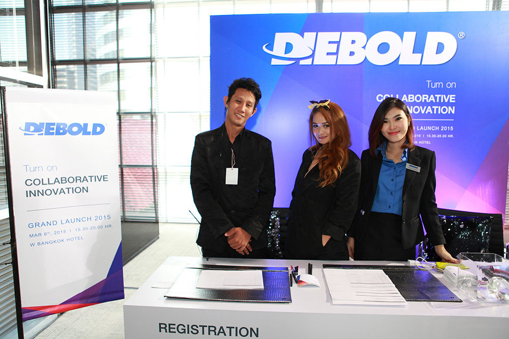 DIEBOLD LAUNCHING - designdemark