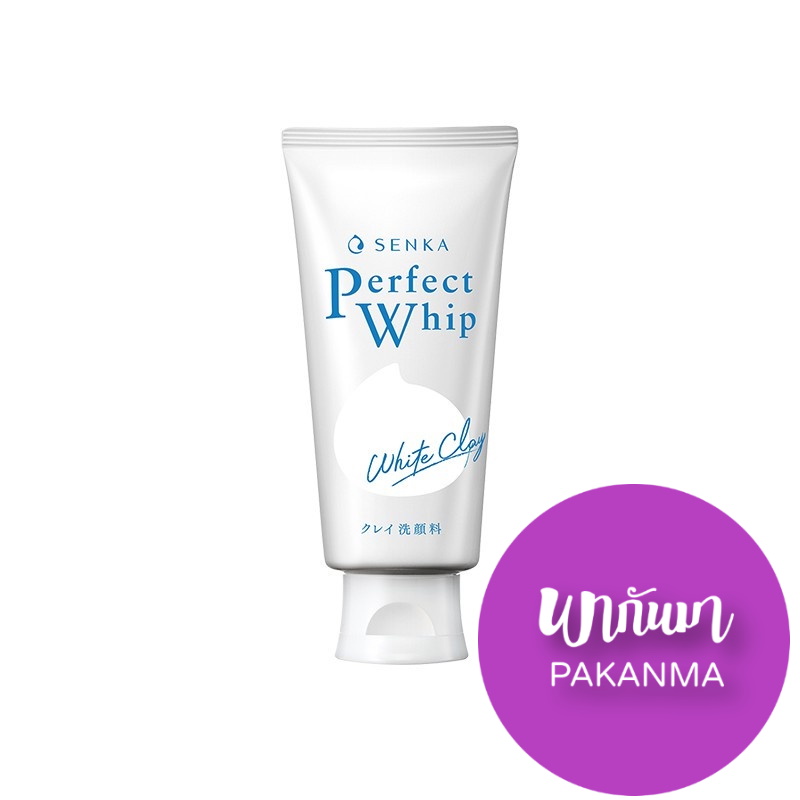 SENKA Perfect Whip White Clay เซนกะ เพอร์เฟ็ค วิป ไวท์ เคลย์ 120 กรัม ...