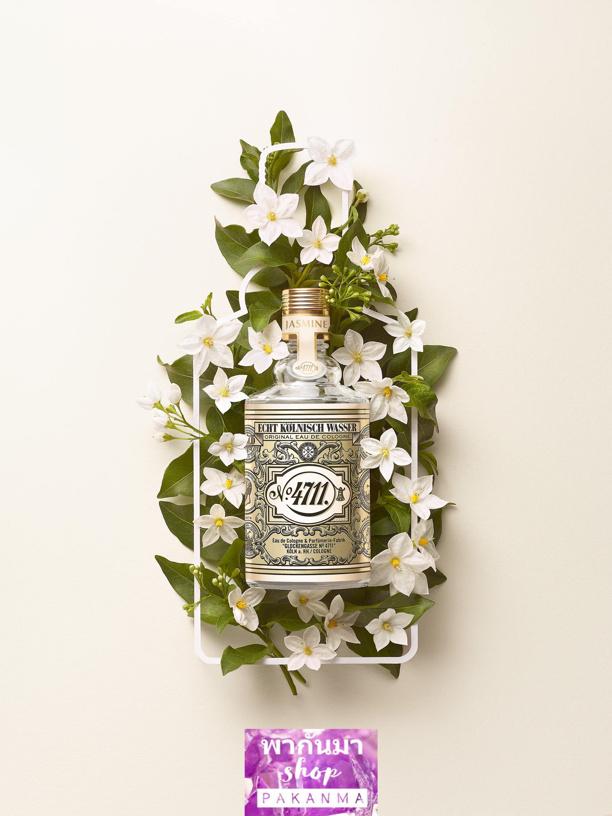 4711 Floral Collection Jasmine Eau de Cologne 100 ml. - pakanma