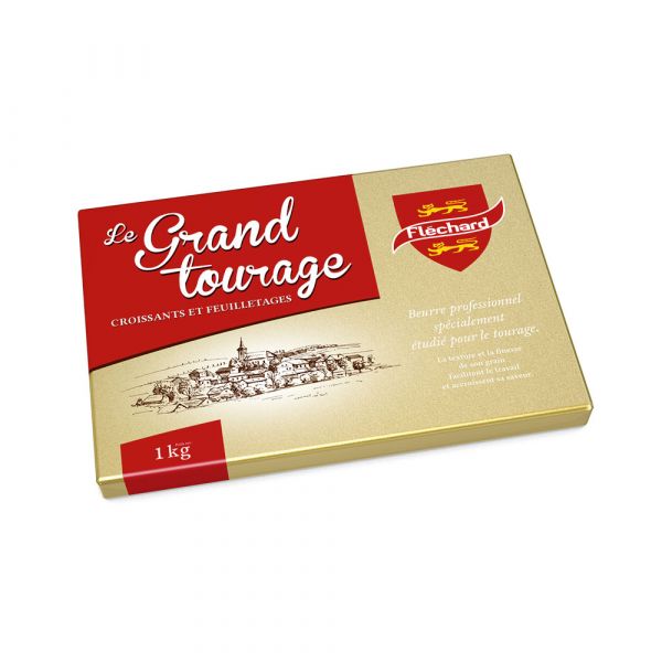 Flechard Grand Tourage Unsalted Butter 1 kg - bakeryland
