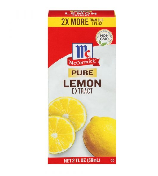 Pure Lemon Extract McCormick 59 ml - bakeryland