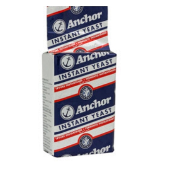 Instant Yeast Anchor Size 500 g. (Unsalted Yeast) - bakeryland