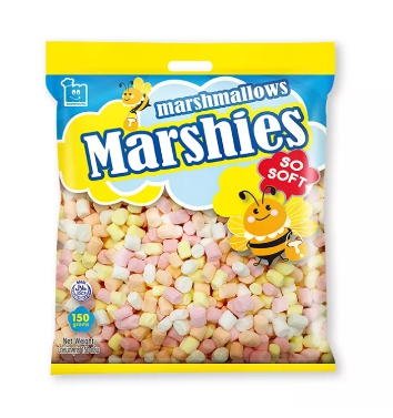 Markenburg mini mixed color Marshmallows 150 g - bakeryland