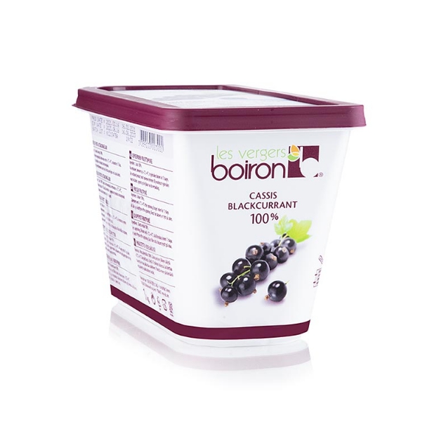 BLACK CURRANT PUREE: Boiron 1 KG - bakeryland