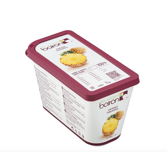 PINEAPPLE PUREE: Boiron 1 KG - bakeryland