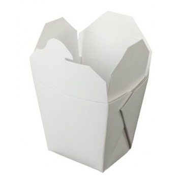 White Take Away Box@25 - bakeryland
