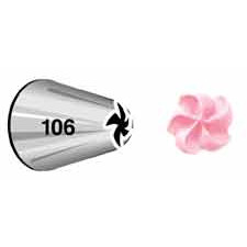 402-106 Wilton DROP FLOWER TIP #106 - bakeryland