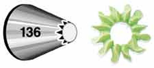 402-136 Wilton SPECIALTY TIP #136 - bakeryland