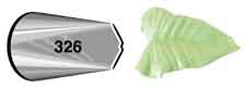 402-326 Wilton LEAF TIP #326 - bakeryland