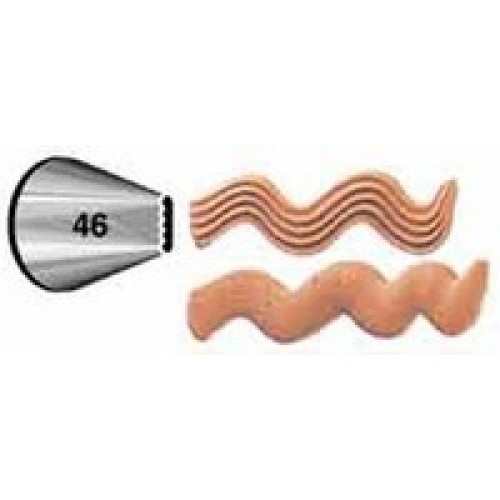 402-46 Wilton STD BASKETWEAVE TIP#46 - bakeryland