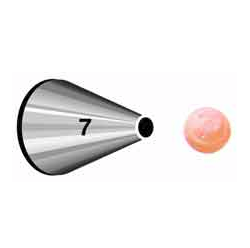 402-7 Wilton STD ROUND TIP #7 - Bakeryland