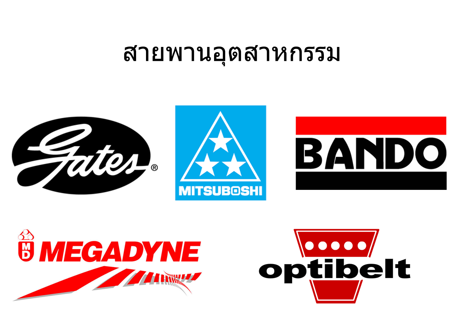 ตัวแทนจำหน่าย BANDO สายพานร่องวี ไทม์มิ่ง - BEARINGBKK