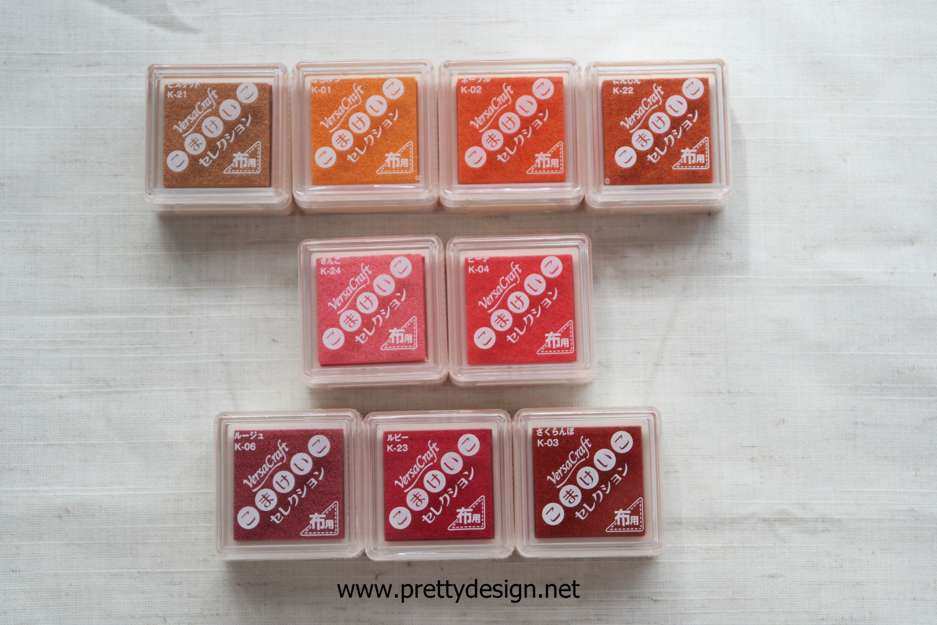 INK Pad Versa Craft หมึกกันน้ำ โปรดเลือกสี - prettydesign