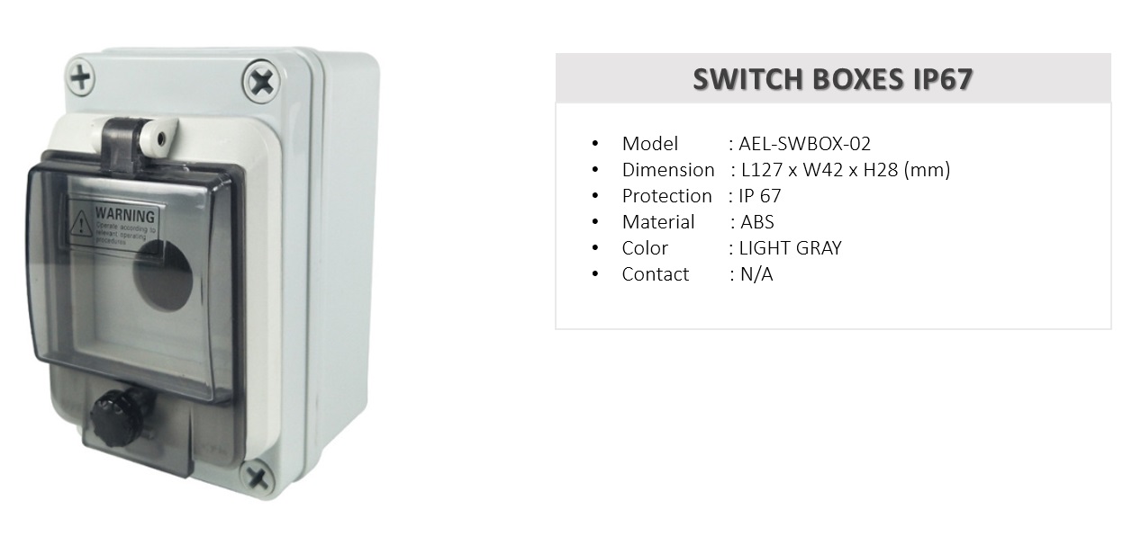 Switch Boxes IP67 - aura-automation