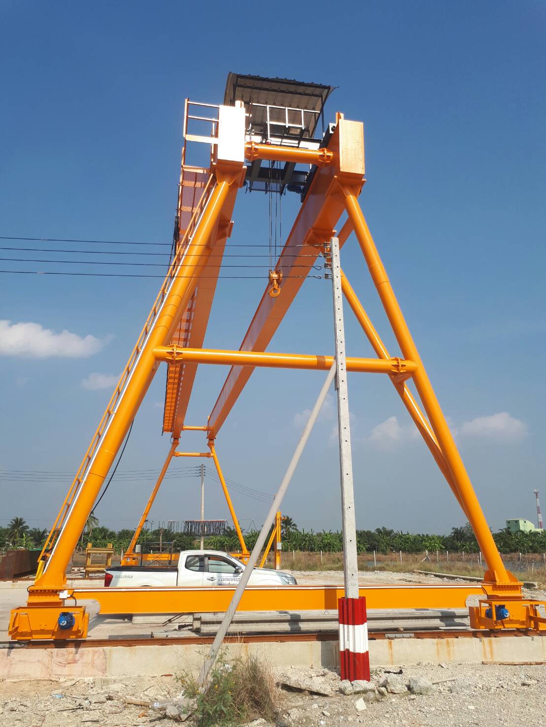Gantry Crane Double Box Girders Capacity 10T - Siamcranecontrol